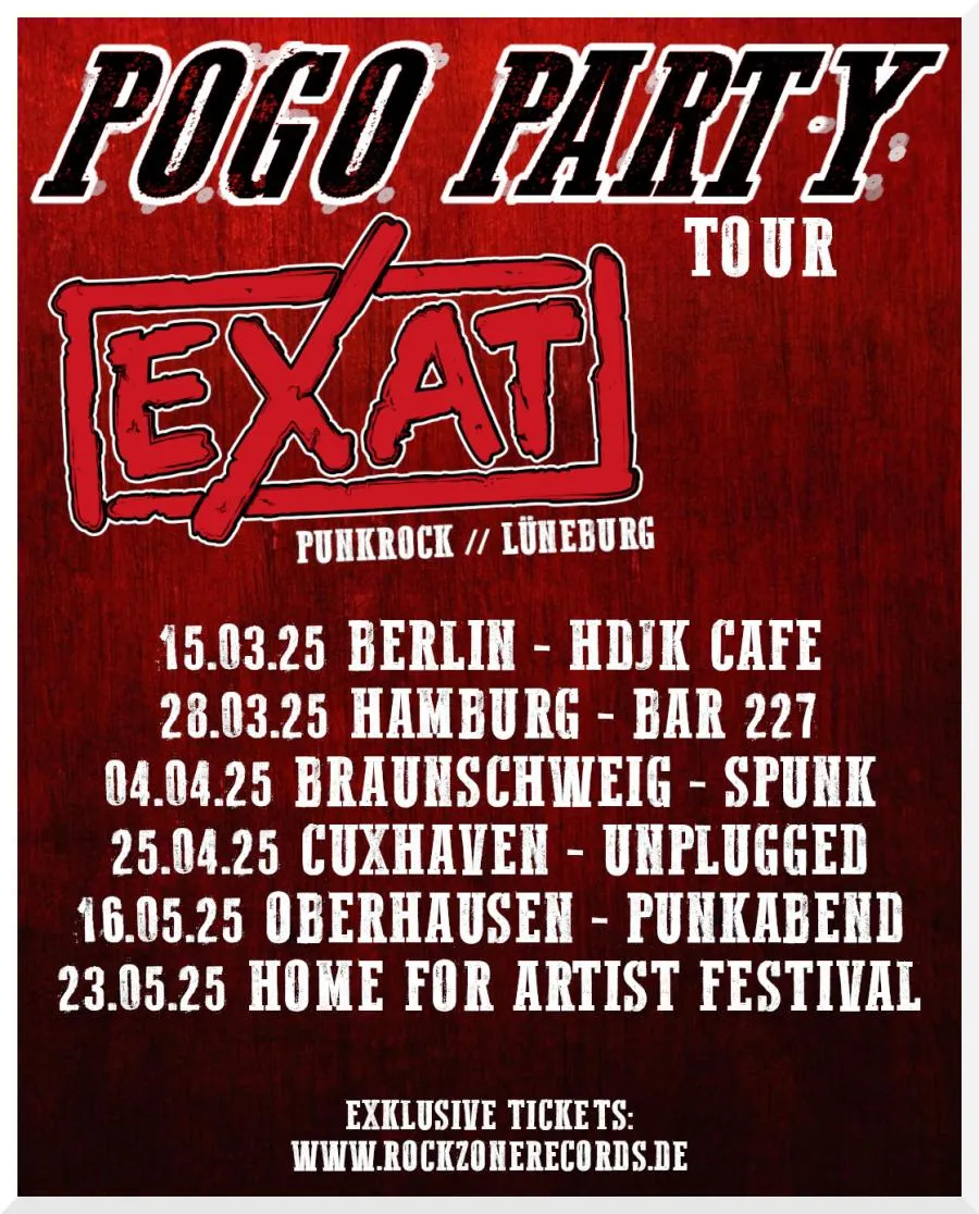 Exat - Pogo Party Tour 2025 - 28/03/2025 - Hamburg - Bar 227 - Germany