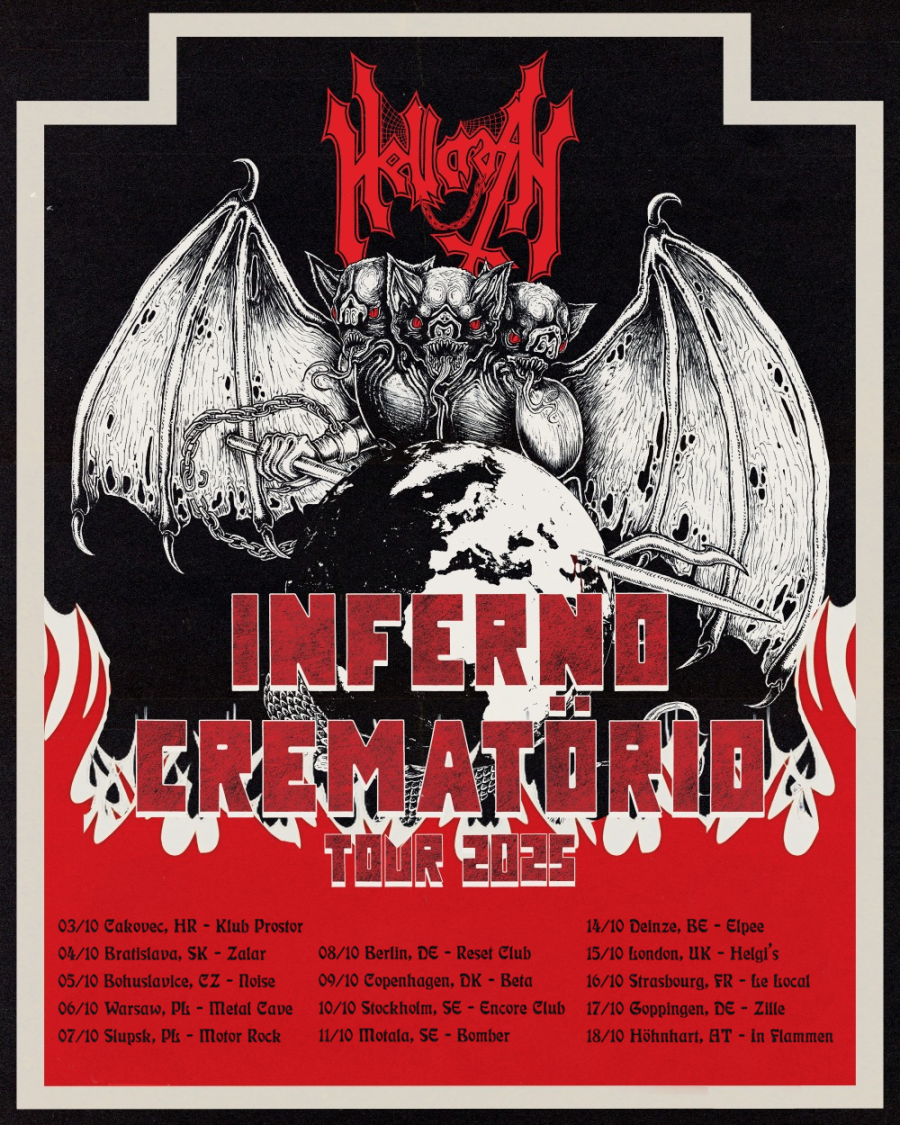 Hellcrash - Inferno Crematörio Tour 2025 - 10/10/2025 - Sundbyberg ...