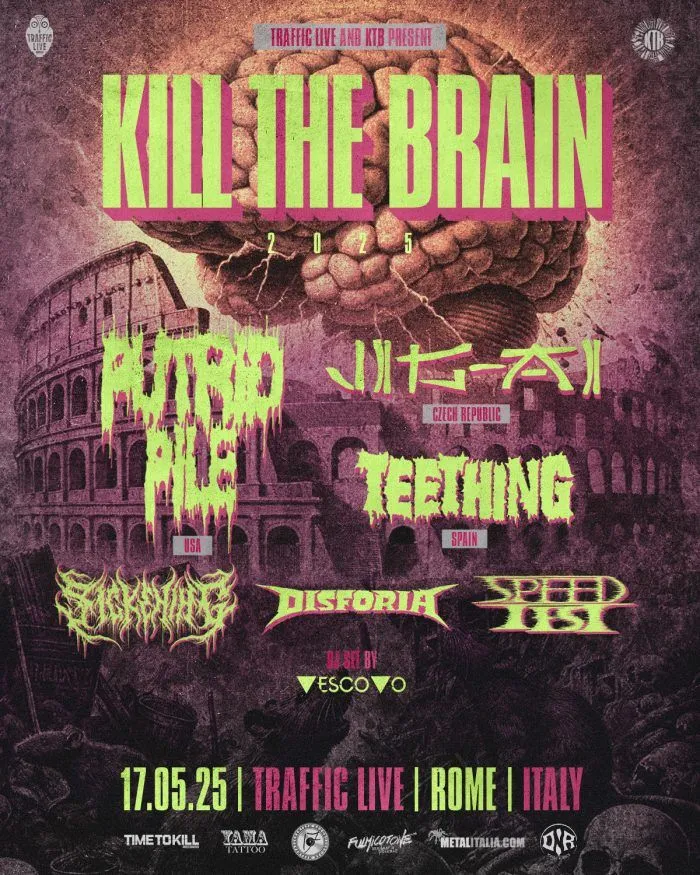 Kill The Brain Fest - 17/05/2025 - Roma - Traffic Live Club - Italy