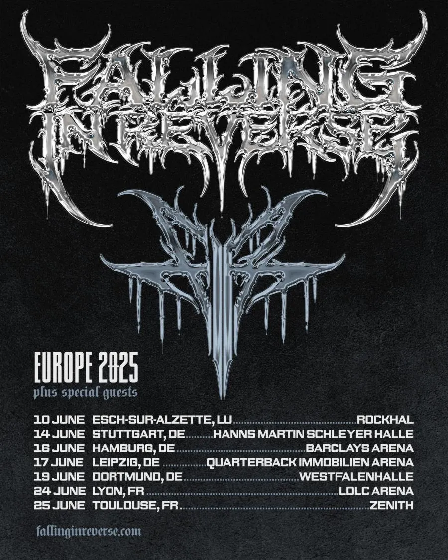 Event Falling In Reverse - 25/06/2025 - Toulouse - Zenith - France