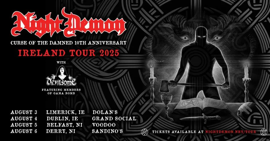 Event Night Demon - 03/08/2025 - Limerick - Dolans - Ireland