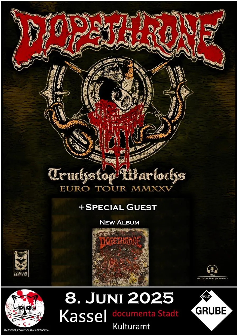 Event Dopethrone - 08/06/2025 - Kassel - Goldgrube - Germany