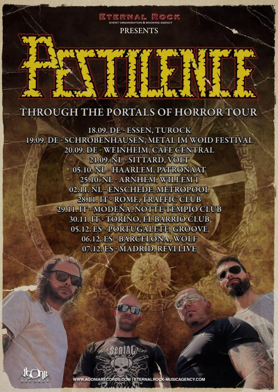 Pestilence - Through The Portals of Horror Tour 2025 - 21/09/2025 ...