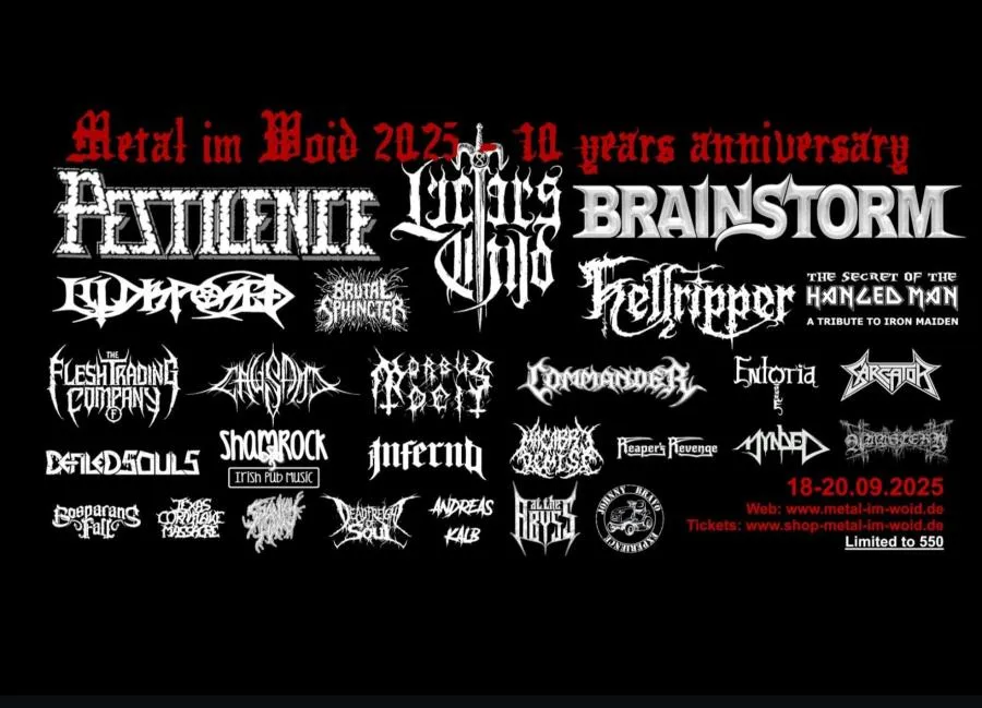 Metal im Woid 2025 - 18/09/2025 (3 days) - Schrobenhausen - Germany