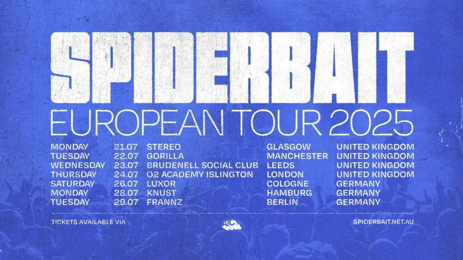 Event Spiderbait - 26/07/2025 - Köln - Luxor - Germany