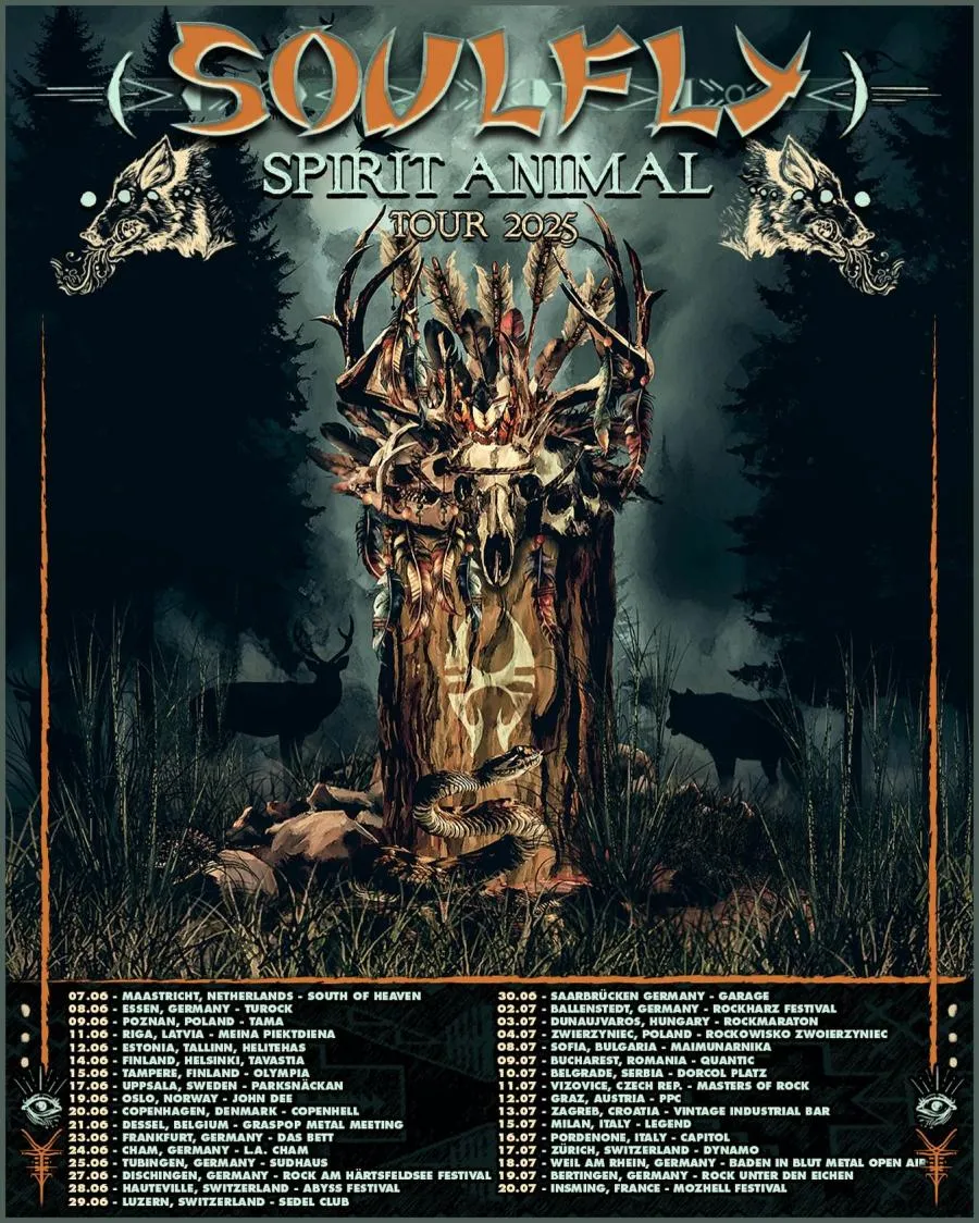 Event Soulfly - 14/06/2025 - Helsinki - Tavastia - Finland