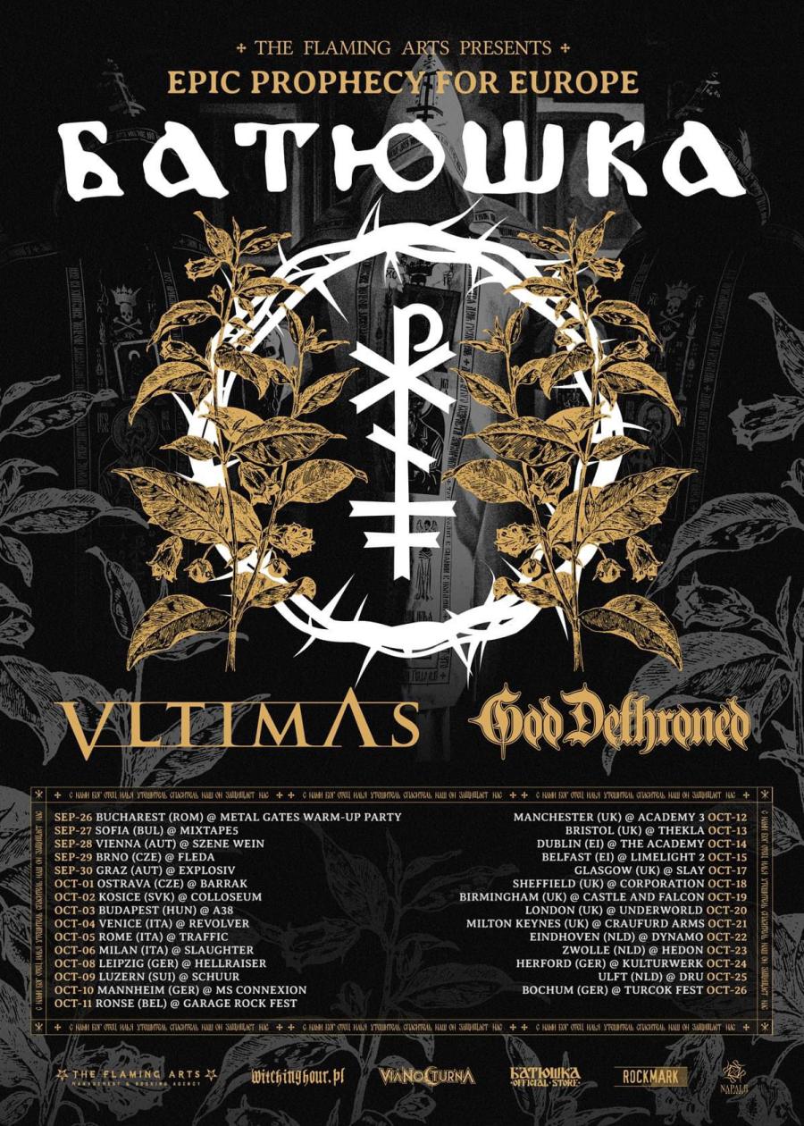 Event Batushka - 18/10/2024 - Sheffield - Corporation - United Kingdom