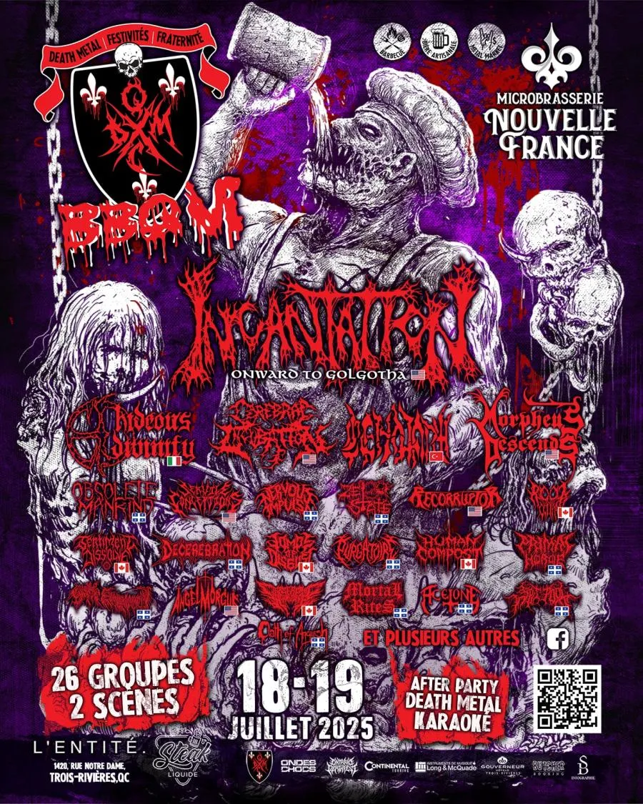 Qcdm Bbq Vi - 18/07/2025 (2 days) - Trois-Rivières - Canada