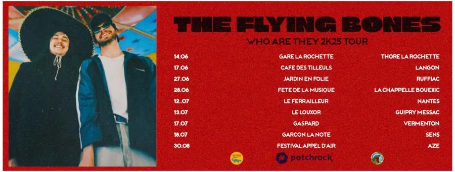 Event The Flying Bones - 12/07/2025 - Nantes - Le Ferrailleur - France