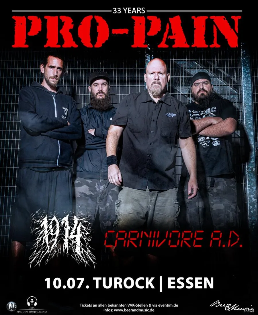 Event Pro-Pain - 10/07/2025 - Essen - Turock - Germany