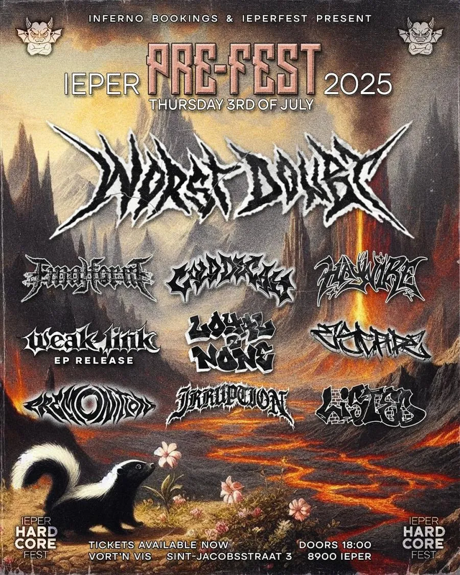 Ieper Pre-Fest 2025 - 03/07/2025 - Ieper - ART Vortn Vis - Belgium