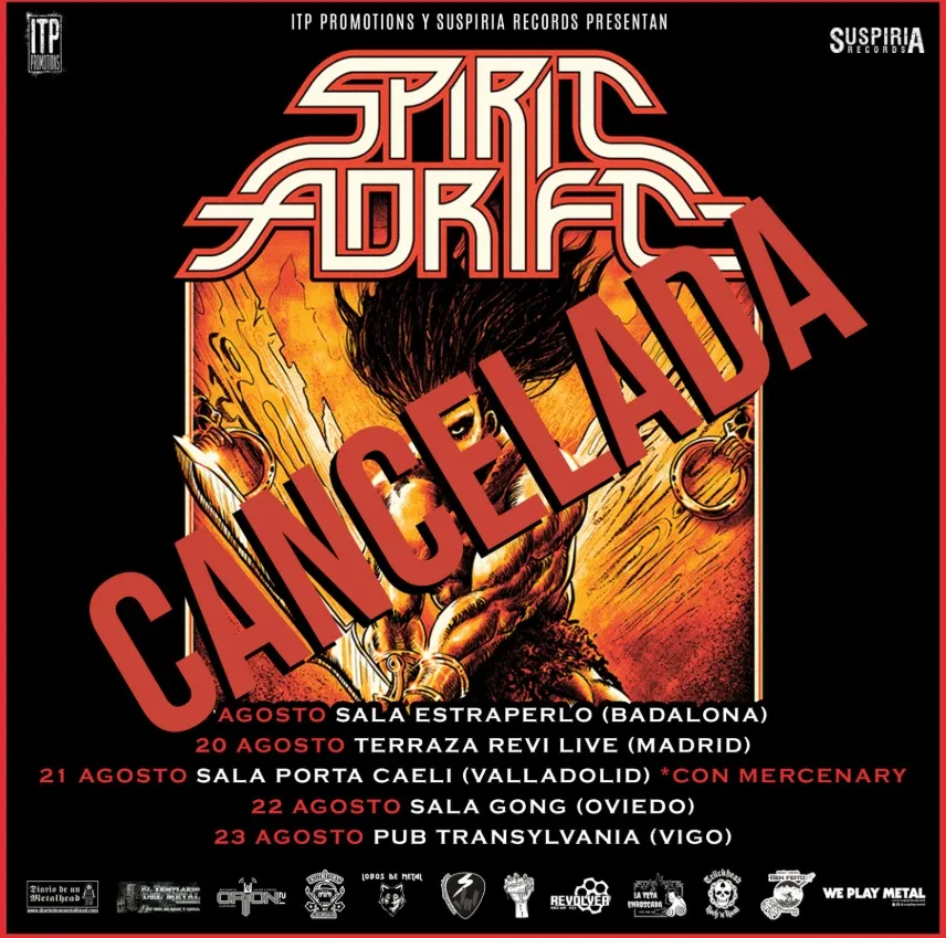 Spirit Adrift - UK/Europe Tour 2025 - 20/08/2025 - Madrid - Revi Live ...