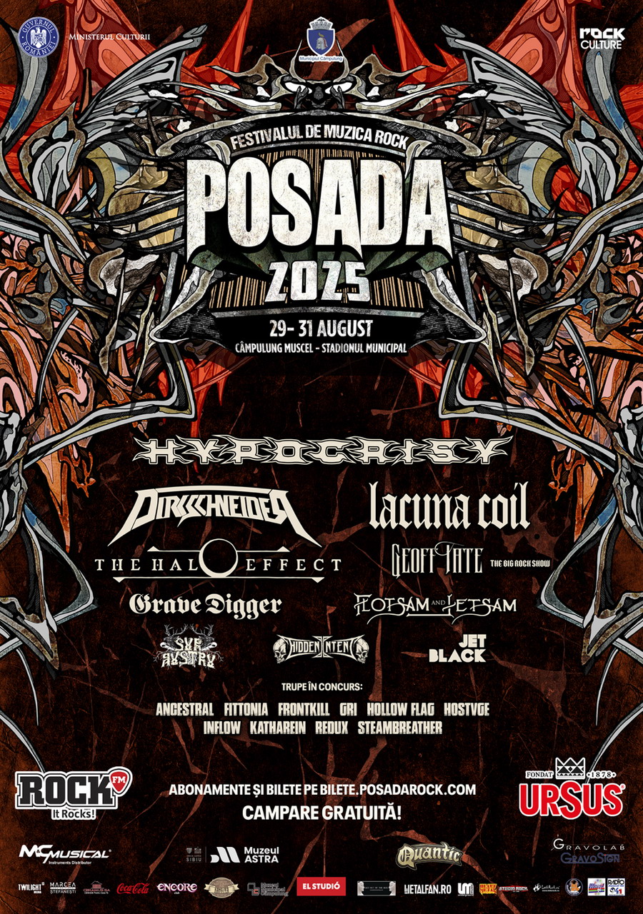 Posada Rock 2025 - 29/08/2025 (3 days) - Campulung - Romania