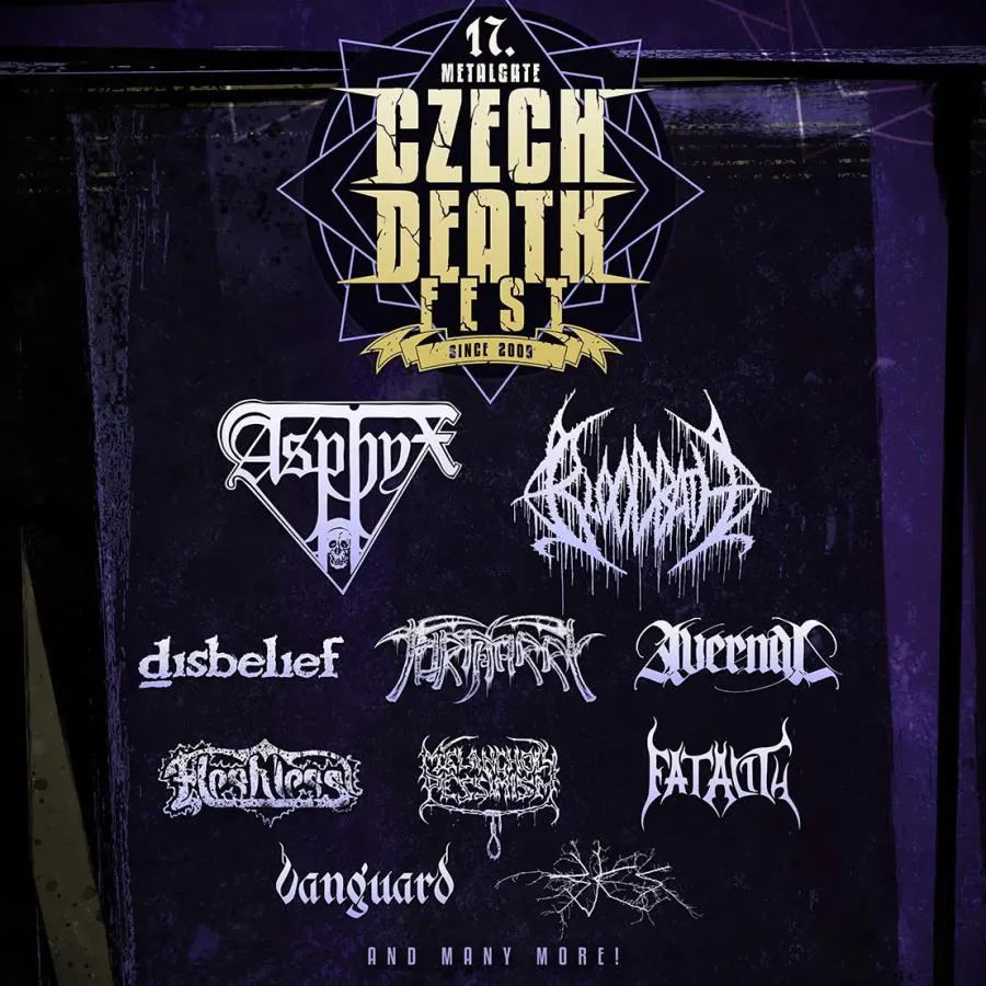 MetalGate Czech Death Fest 2026 - 18/06/2026 (3 days) - Červený ...