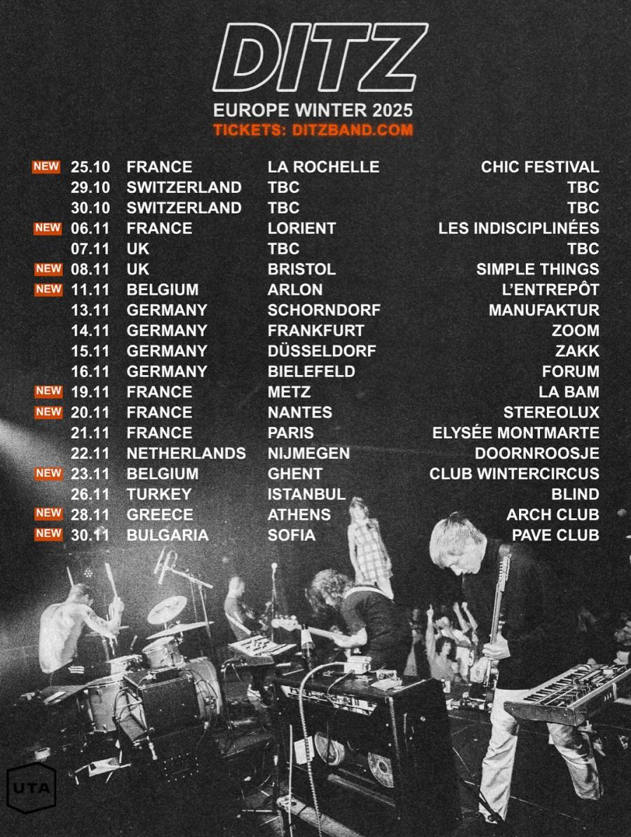 Ditz + Knives - 20/11/2025 - Nantes - Stereolux - France