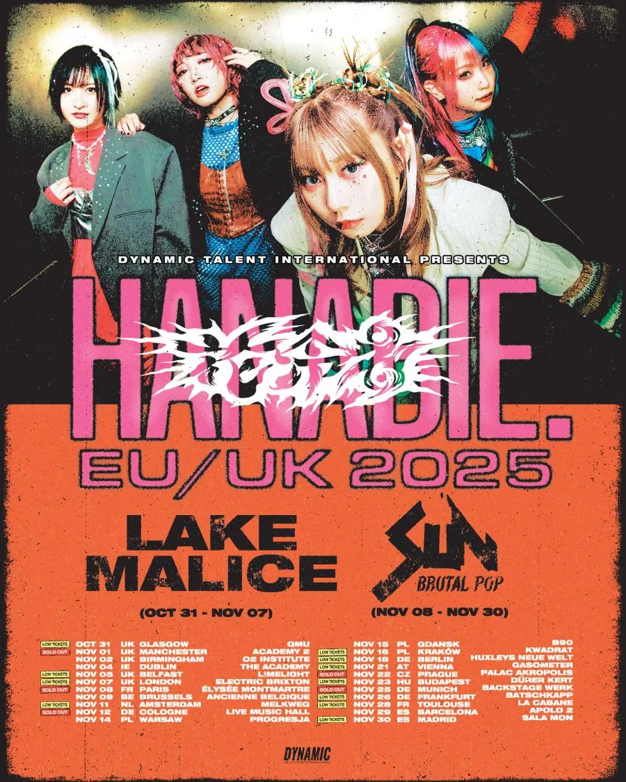 Event Hanabie. - 31/10/2025 - Glasgow - QMU - Queen Margaret Union - United Kingdom