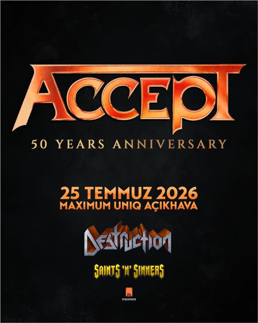 Event Accept - 25/07/2026 - Istanbul - Maximum Uniq Açıkhava - Turkey