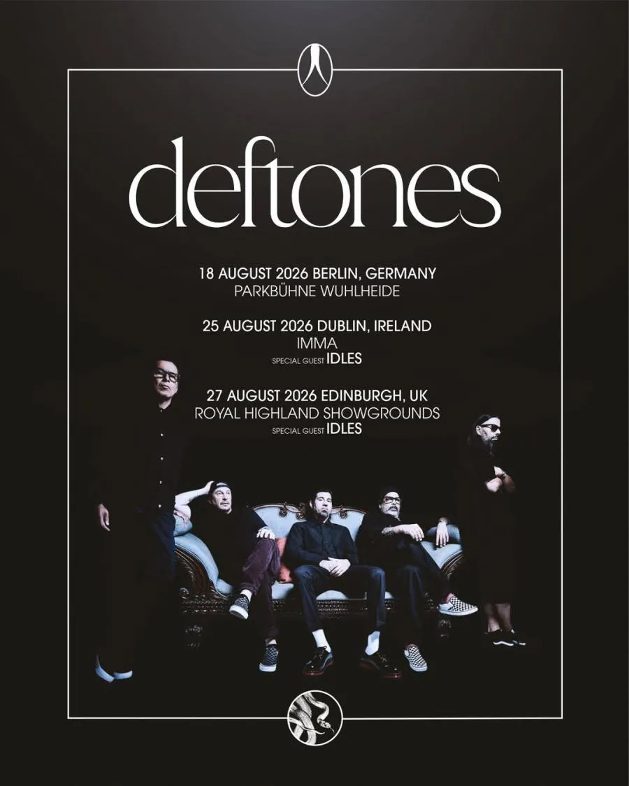 Event Deftones - 27/08/2026 - Edinburgh - Royal Highland Centre ...